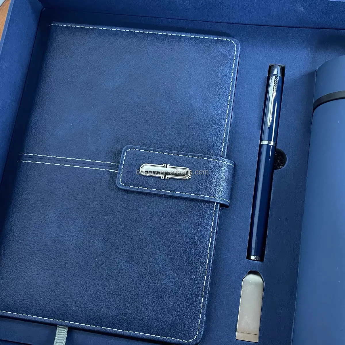 Custom Luxury Business A5 Notebook with Pen & Gift Set