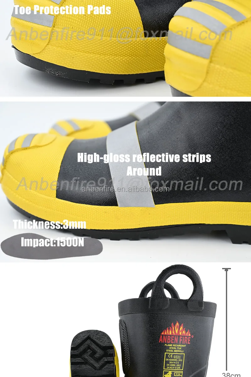 ANBEN FIRE Fireman PPE Fire Fighting Equipment EN15090 Certified with ...