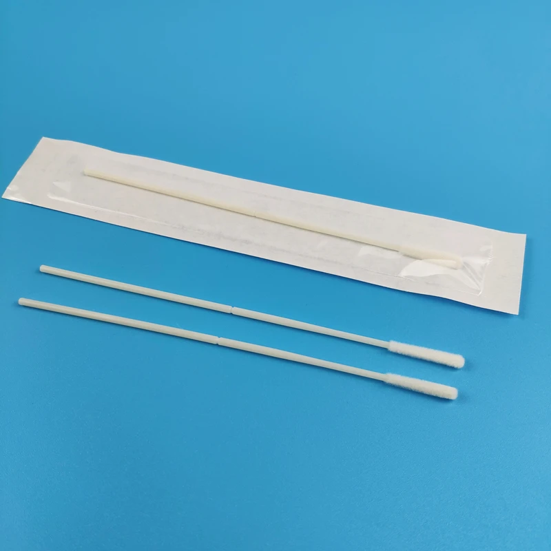 5.9" Individual Wrapped Medical Sampling Swab Sterile Oral Specimen ...
