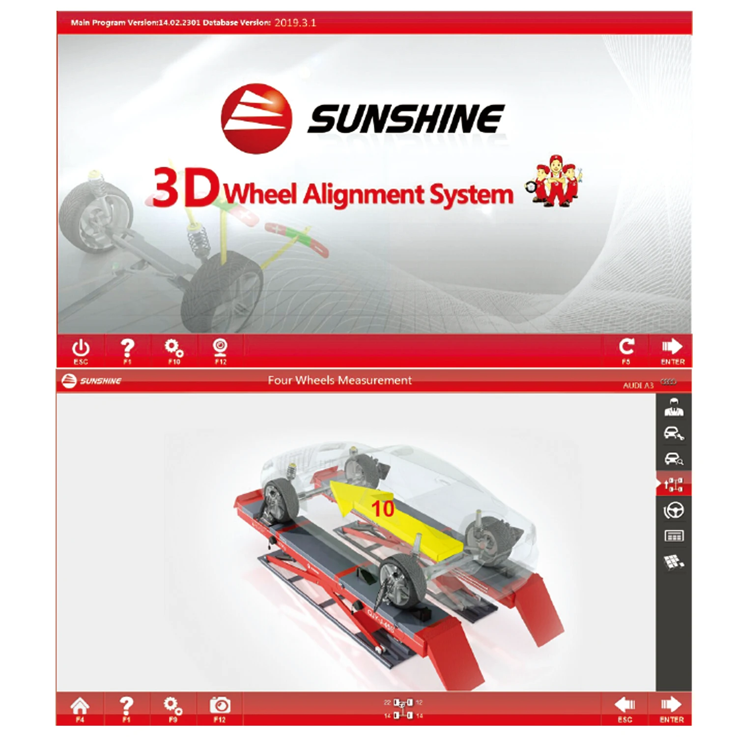 Sunshine 3d Wheel Alignment Machine 3d Wheel Alignment Car Alignment ...