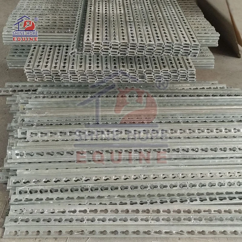 Hot Galvanized Keyhole Track for Horse Show Jump | Customizable ODM