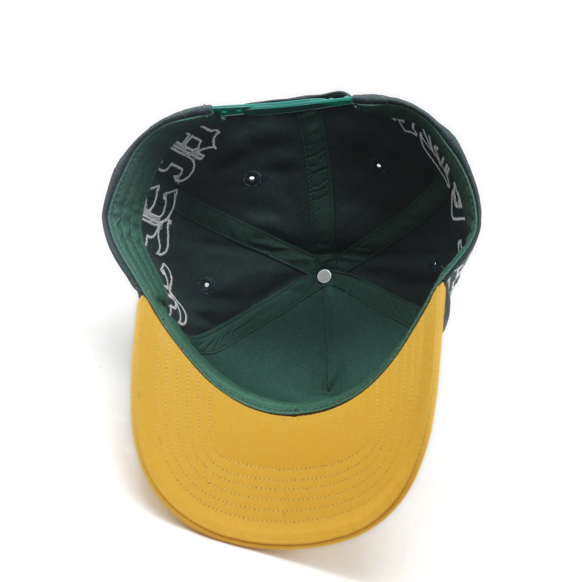 High Quality Cotton Baseball Hat Curved Brim With Custom 3d Embroidery ...