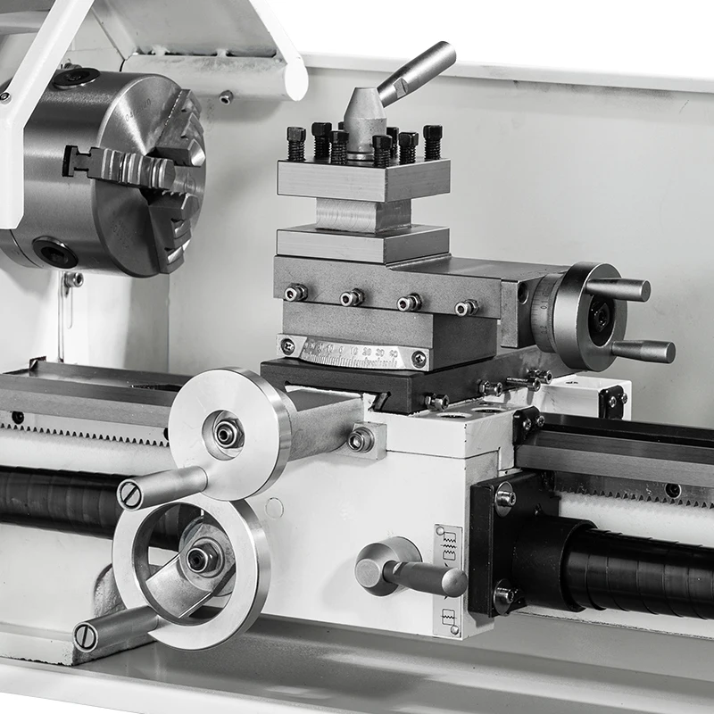 WM210V Mini Metal Lathe Machine - High Precision & Variable Speed