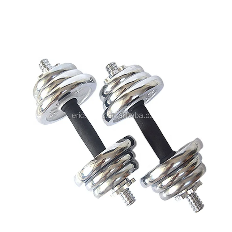 Electroplating Dumbbell Gym Dumbbell Adjustable Dumbbell - Buy Weight ...