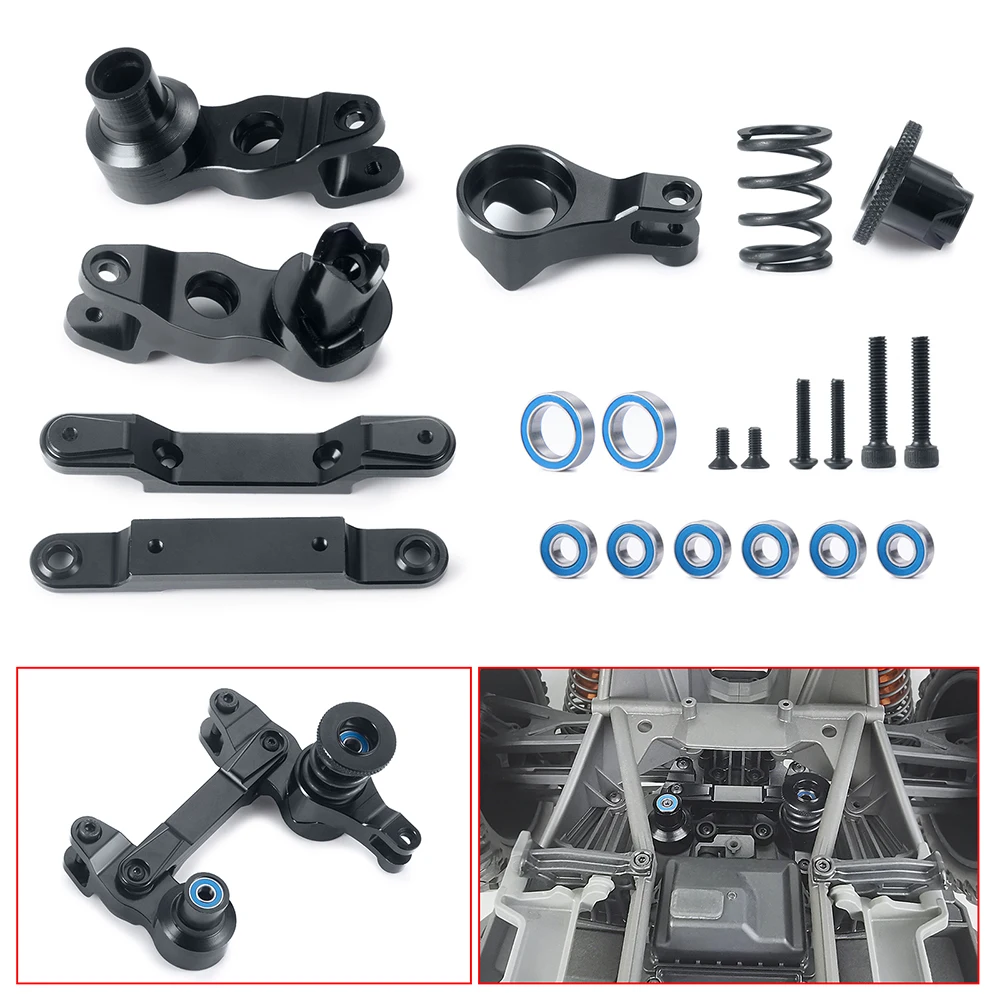 Metal Steering Bellcrank Assembly For 77086 8s 1/5 Rc Crawler Buggy ...