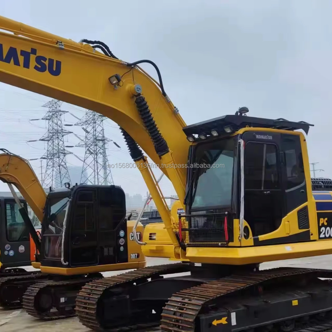 Used Komatsu Pc200-8 Excavator,Original Japan 200-8 Excavator,Komatsu ...