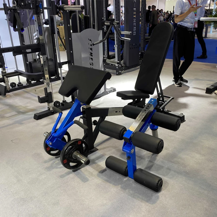 Home Gym Bench Leg Extension Leg Curl Attachment Preacher Curl ...