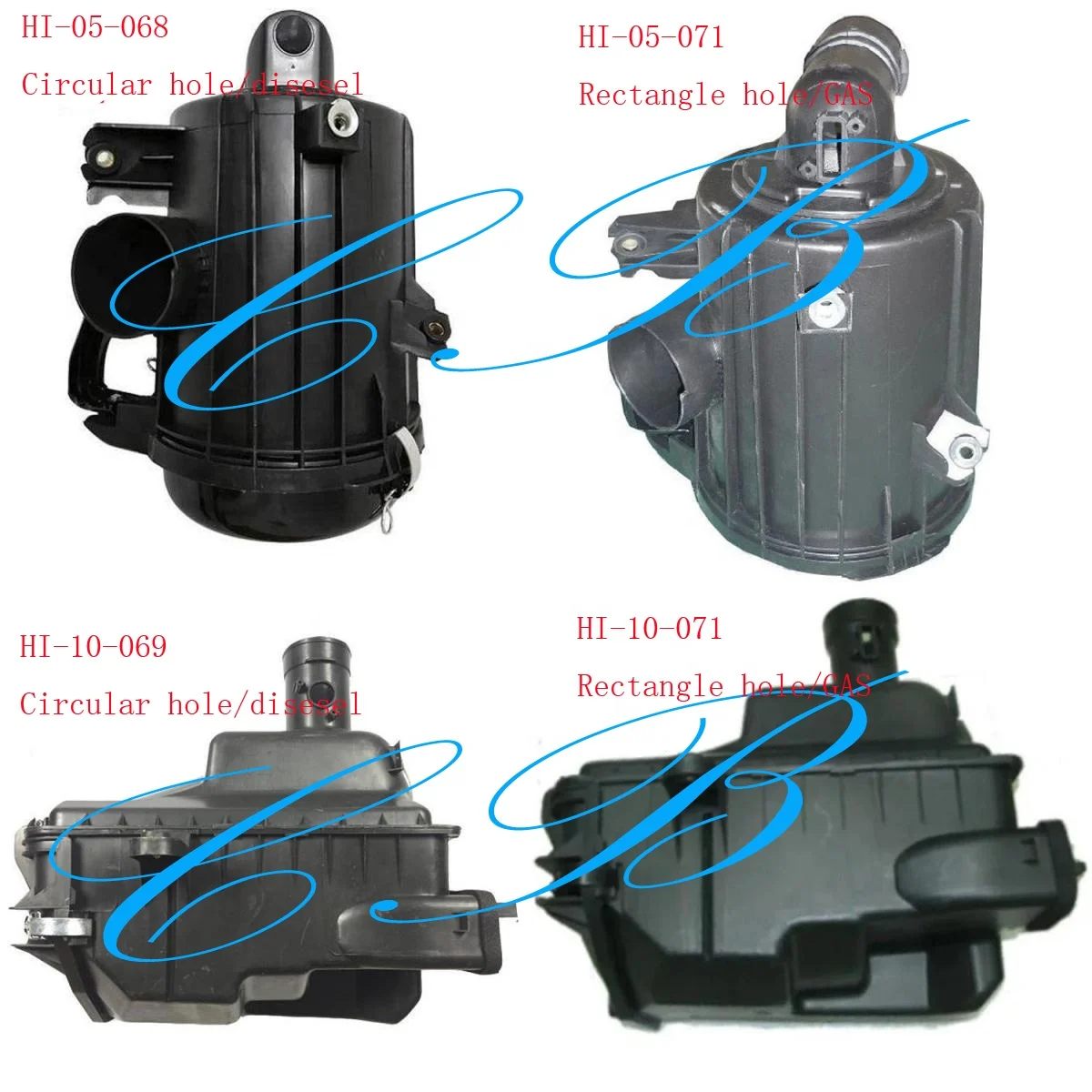 1TR 2TR Air Filter Housing for Hiace Van KDH200 2005-08 Quantum air ...