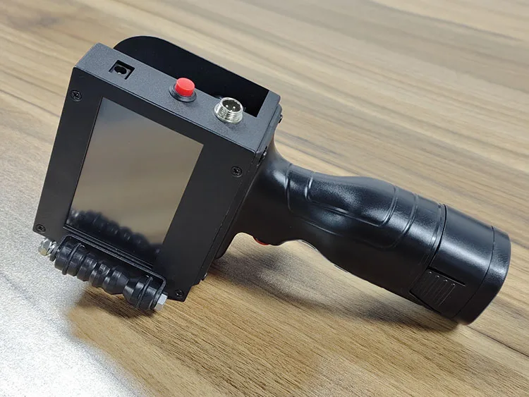 Small Size Portable Expiry Date Handle Inkjet Printer For Barcode ...