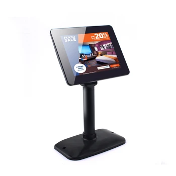 8 Inch Usb Digital Touch Screen Monitor Pos System Pole Customer ...