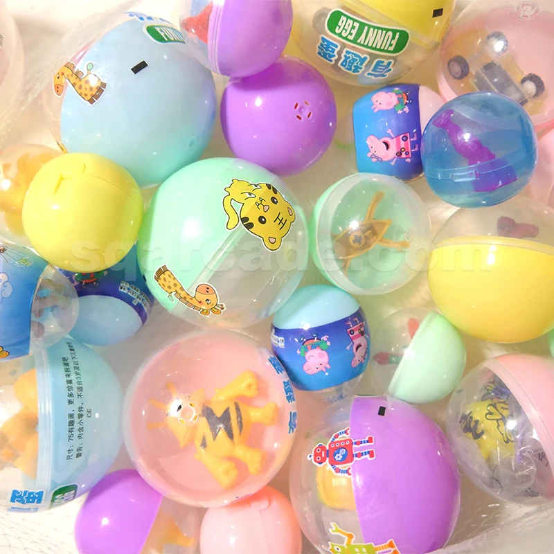 Customizable Full Transparent Mini Vending Machine Capsule Toys for ...