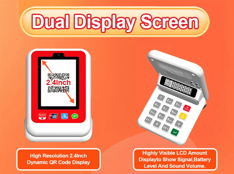 3.5 Inch QR Code Generator - Dynamic Payment Terminal
