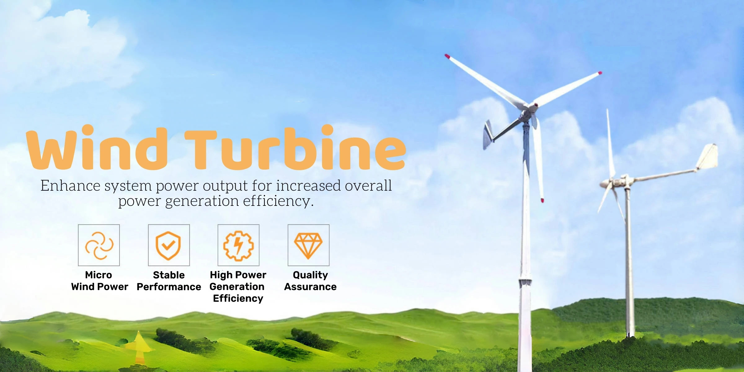 Best Quality Residential Wind Turbine Power Generator 7 Kw High Quality ...