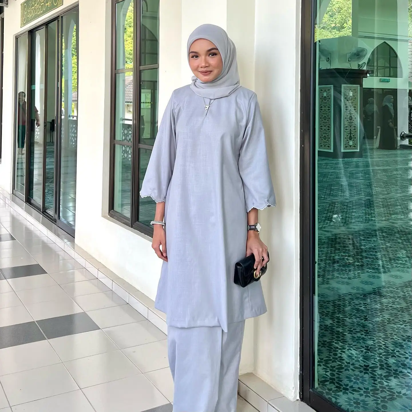 Malaysia Baju Kurung Fashion Modern Baju Kebaya Elegant Abaya Hot sale ...