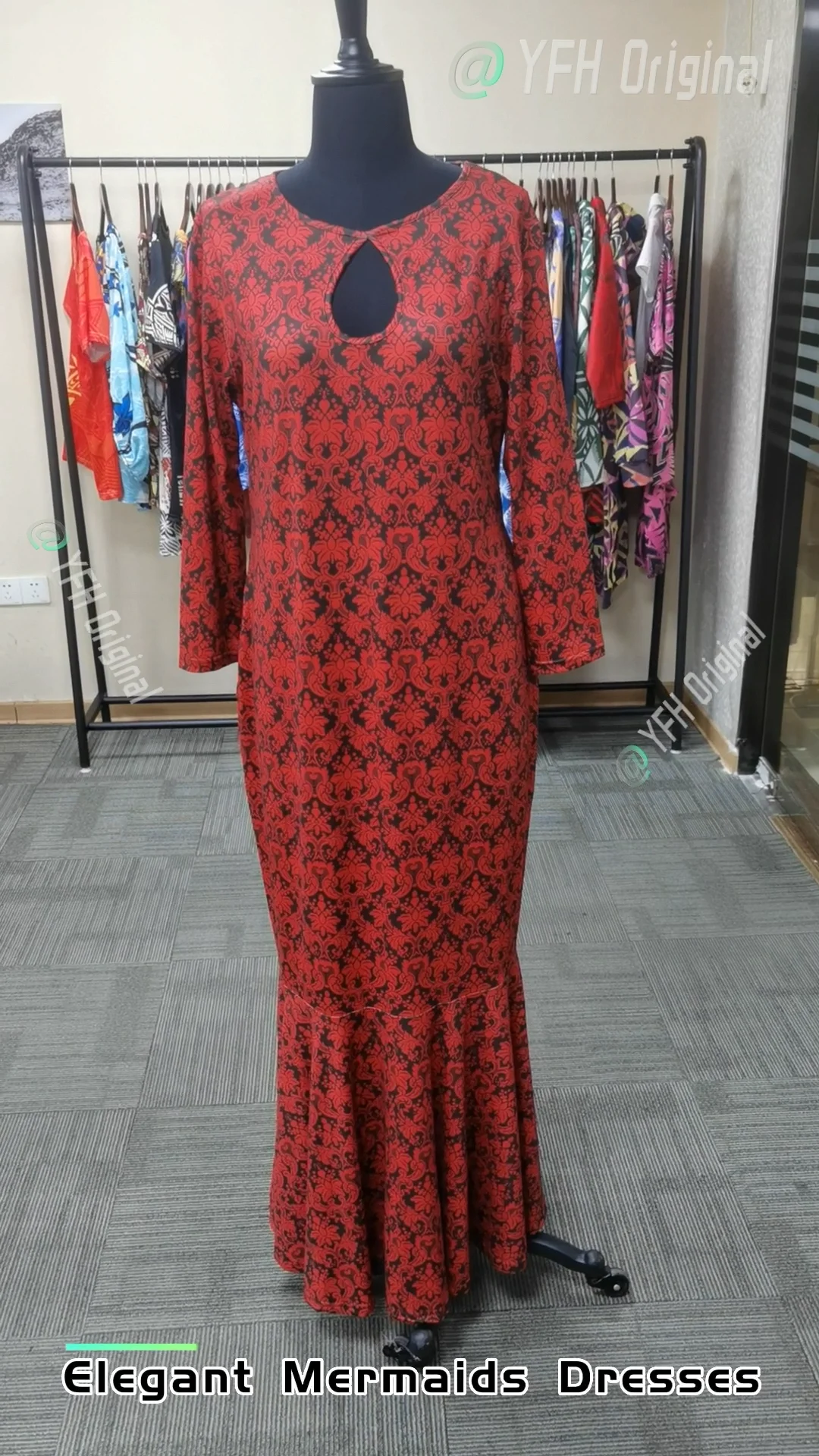 Sexy Elegant Women Mermaid Dress Prom Gown Custom White Sunday Samoan ...