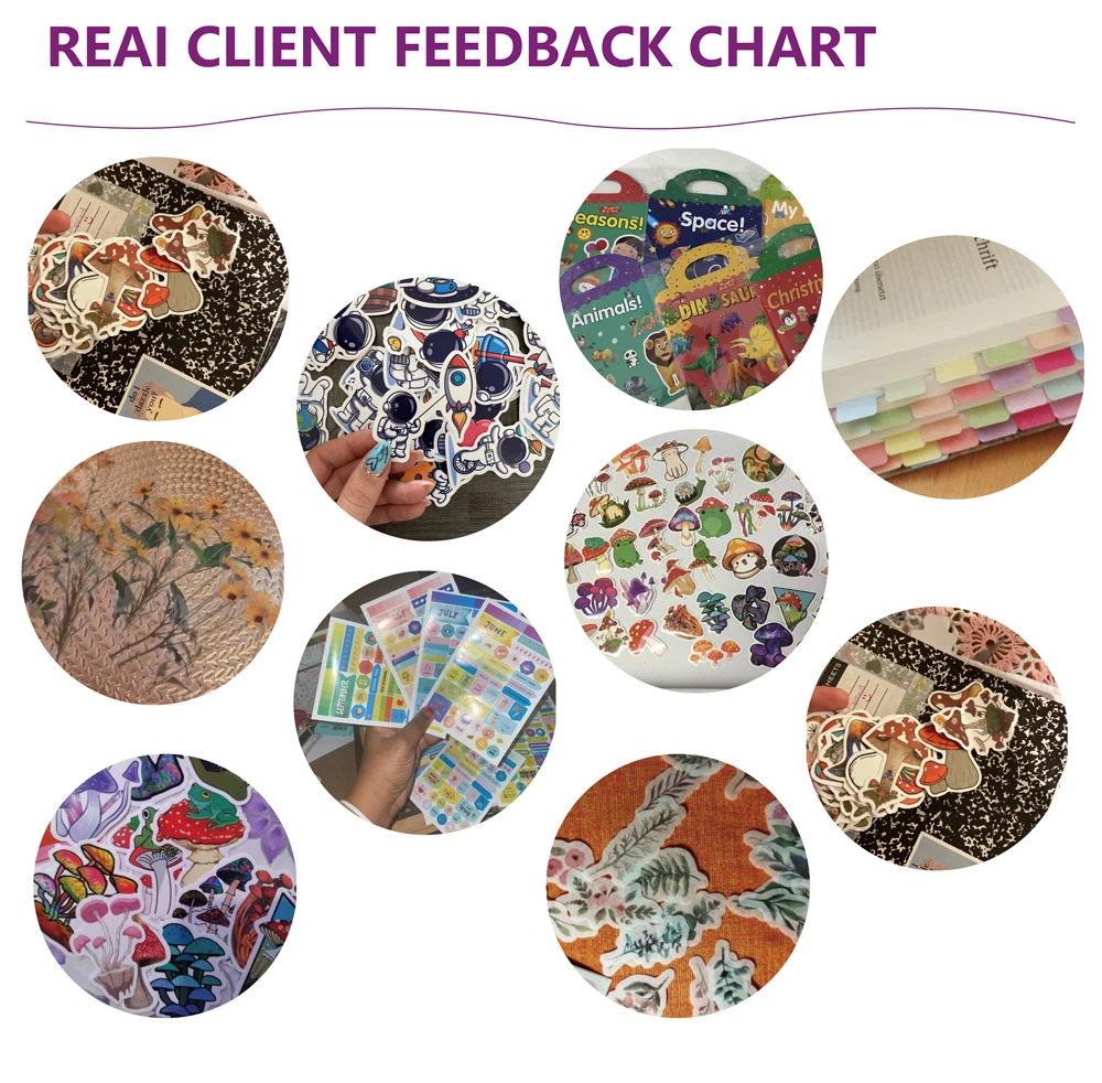 100pcs Holographic Cute Sticker Pack - Kawaii Anime Stickers