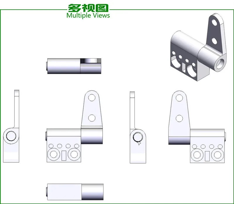 High Quality Small Laptop Computer Concealed Torque Friction Hinges