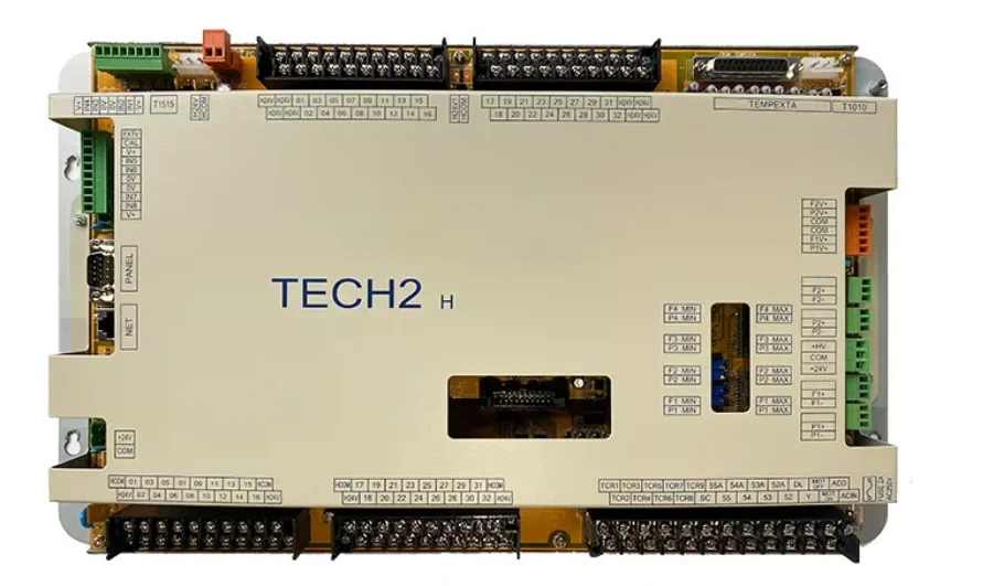 Techmation Plc For Injection Molding Machine With 12 Inches Control ...