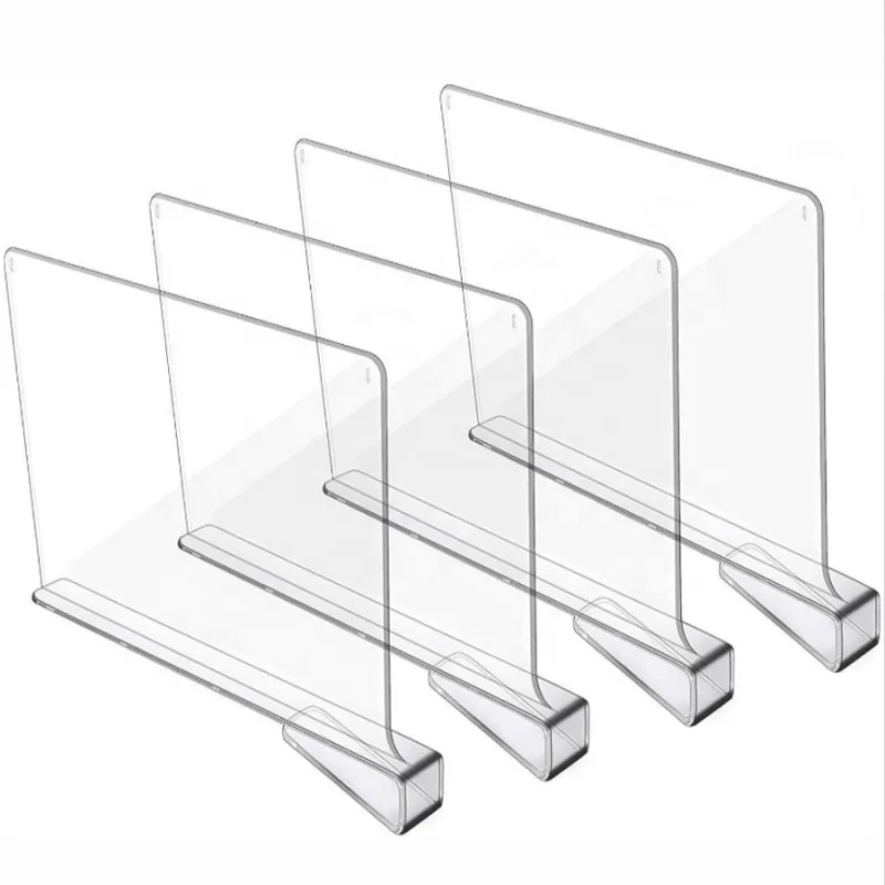 Custom Retail Display Shelf Management - Storage Separators