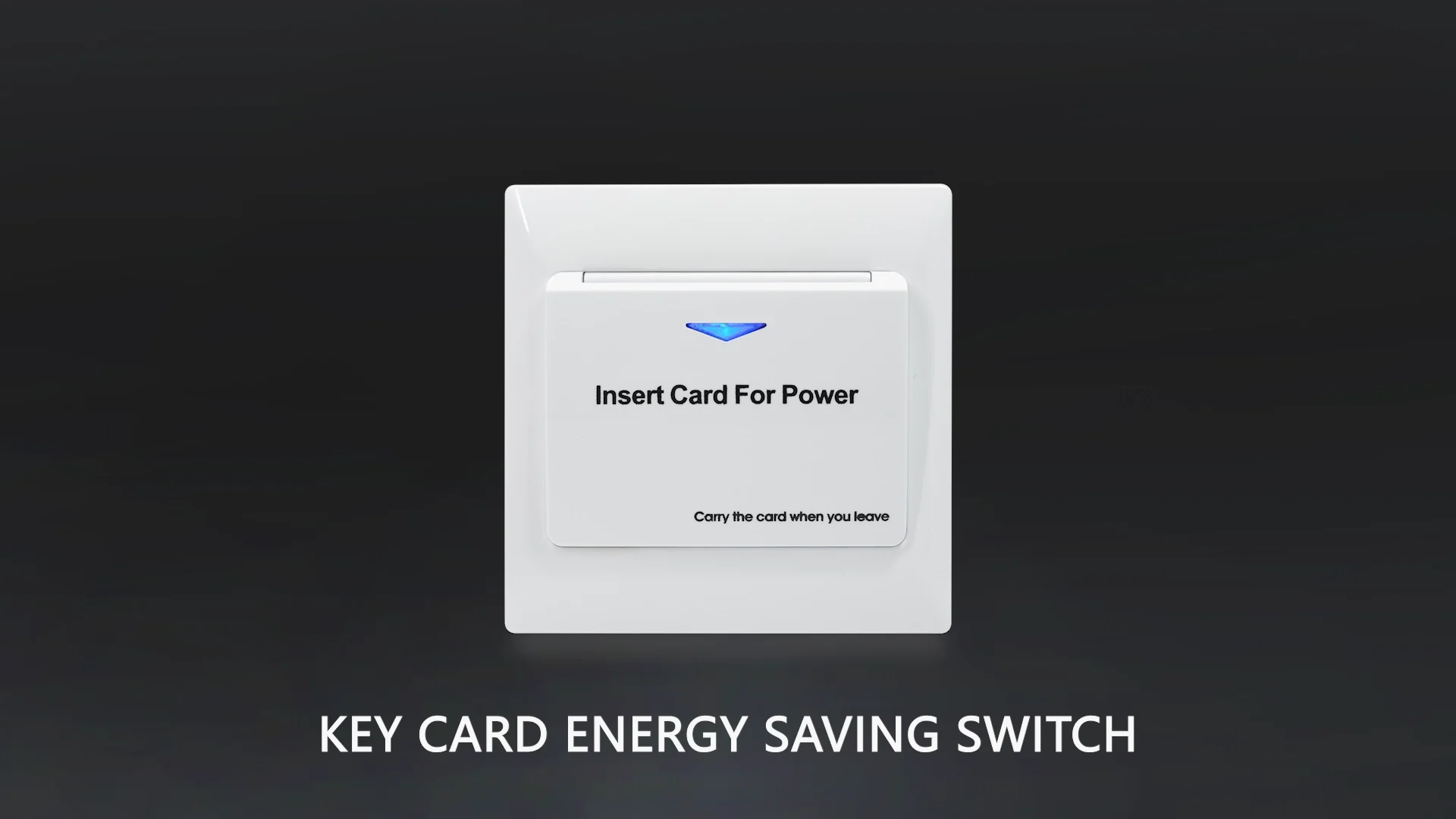 Hotel Room Use Power Control Switch Energy Saving Key Card Switch - Buy ...