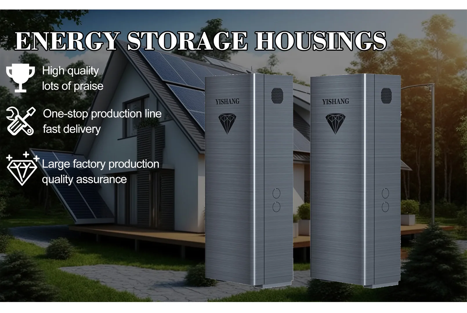 YISHANG Battery Energy Storage System - 10kwh Lifepo4