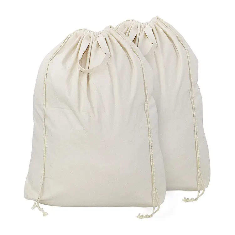Alibaba.com: Custom Portable Cotton Canvas Laundry Bag, Drawstring ...