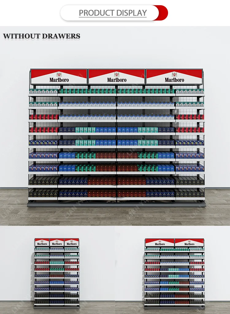 Marlboro Cigarette Display Racks - Durable & Stylish