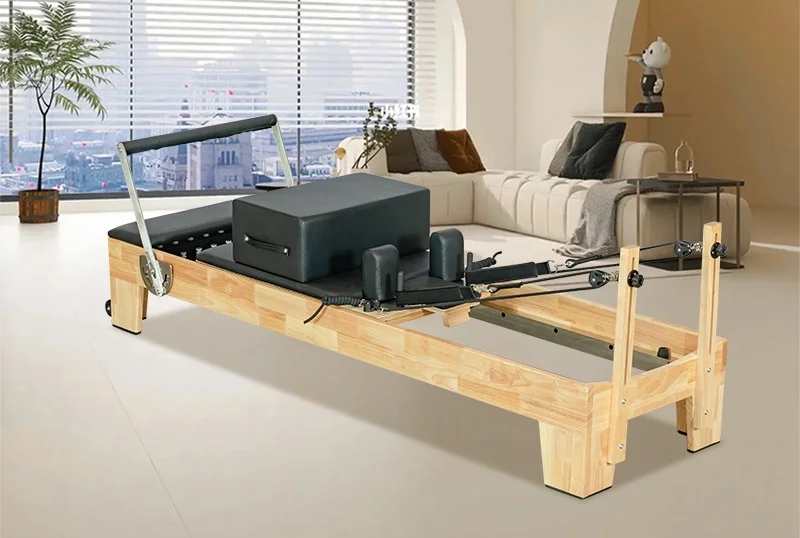 Classic Wooden Pilates Reformer Classic Model for Studio Individual ...