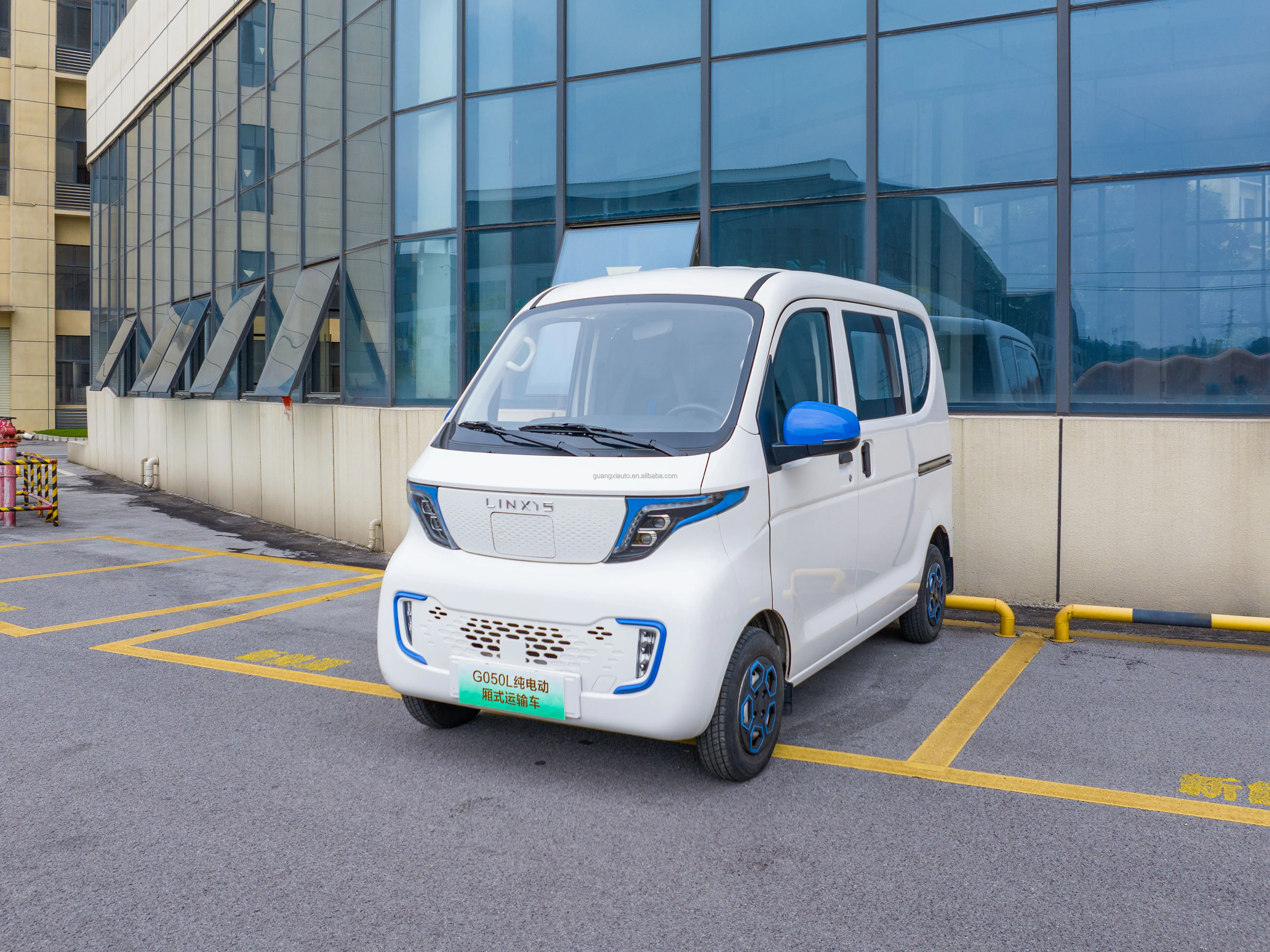 LINXYS Pure Electric Mini Van Cargo Trucks New Energy Vehicles Electric ...