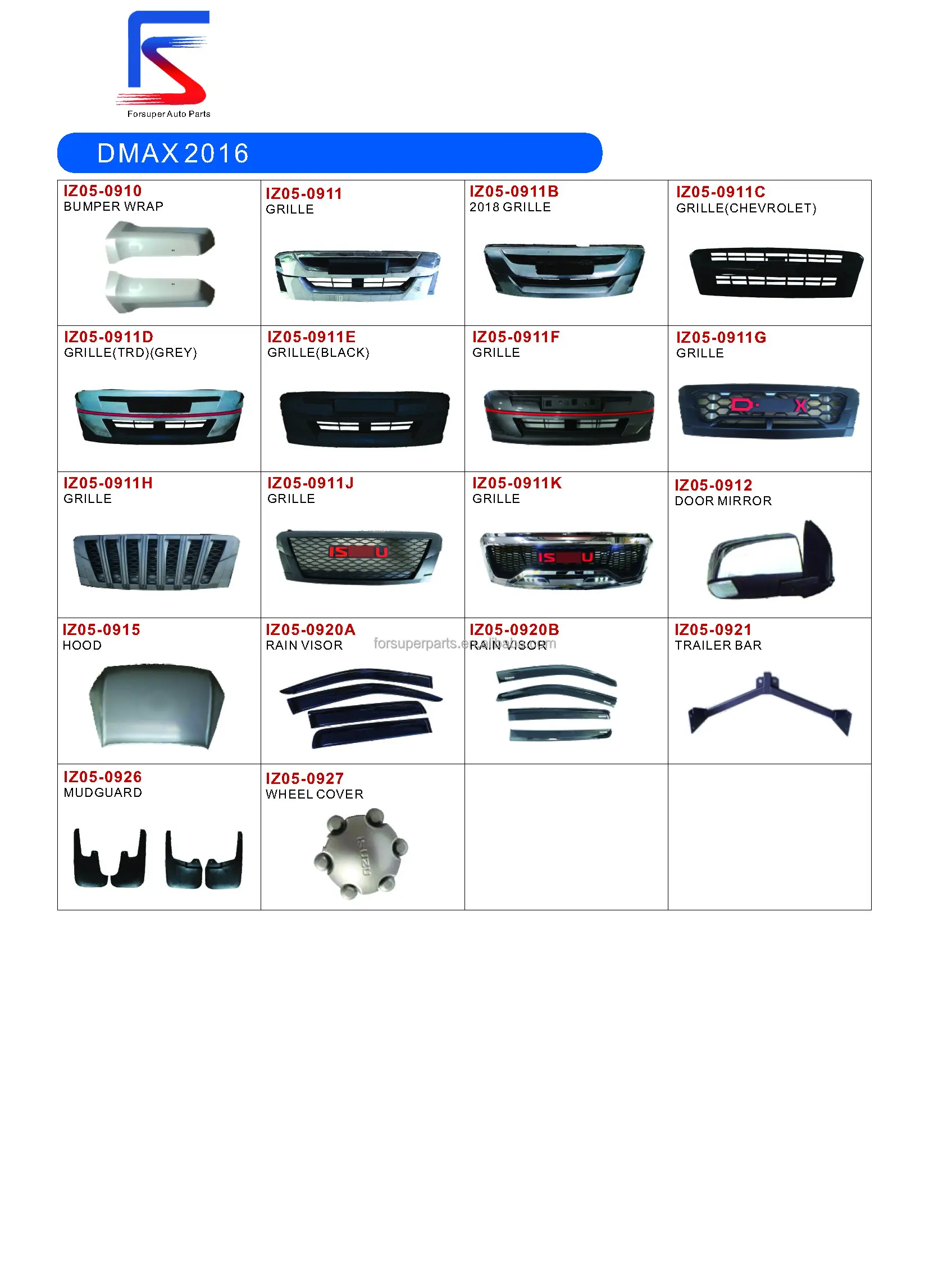 Front Bumper For Isuzu D-max 2016 Auto Parts - Buy D-max Auto Parts ...