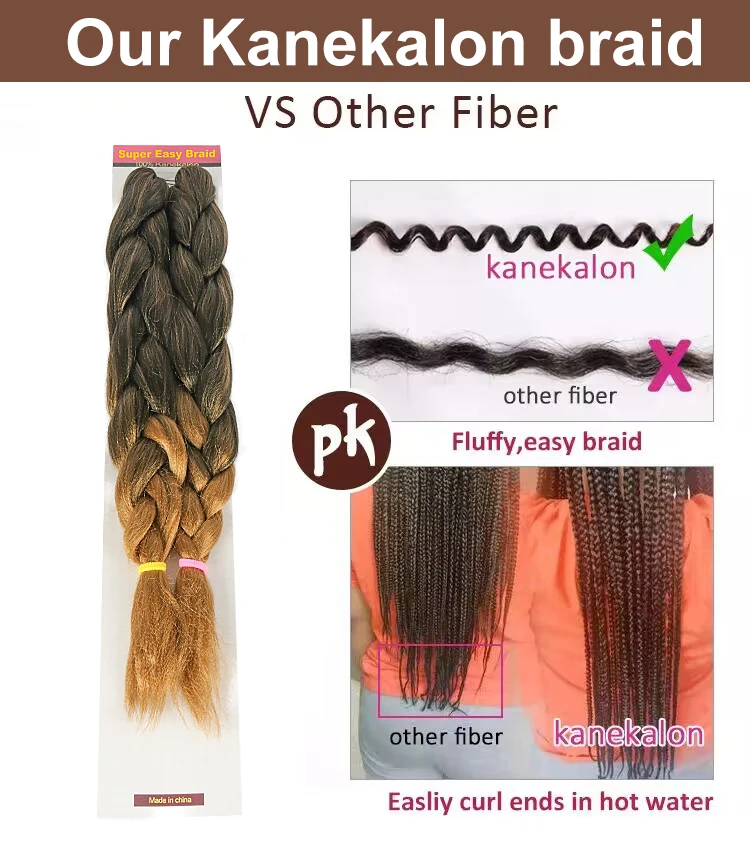 Julianna Wholesale 24inch Kanekalon Ombre Expression Pre-stretched ... Julianna Wholesale 24inch Kanekalon Ombre Expression Pre-stretched ...