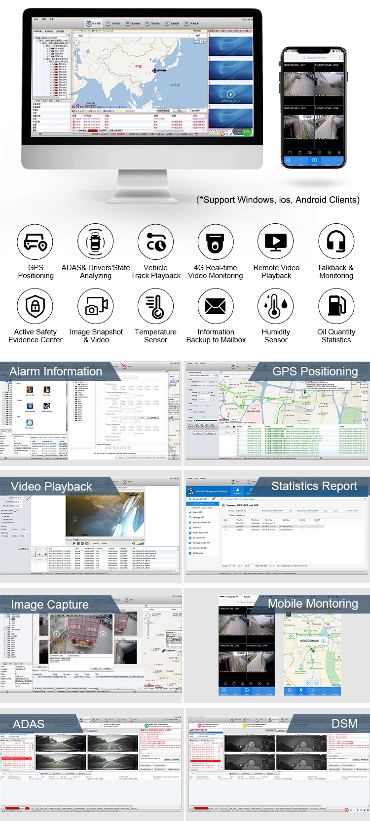 Mcy Mdvr-111 - Advanced ADAS for Safety & Fleet Management