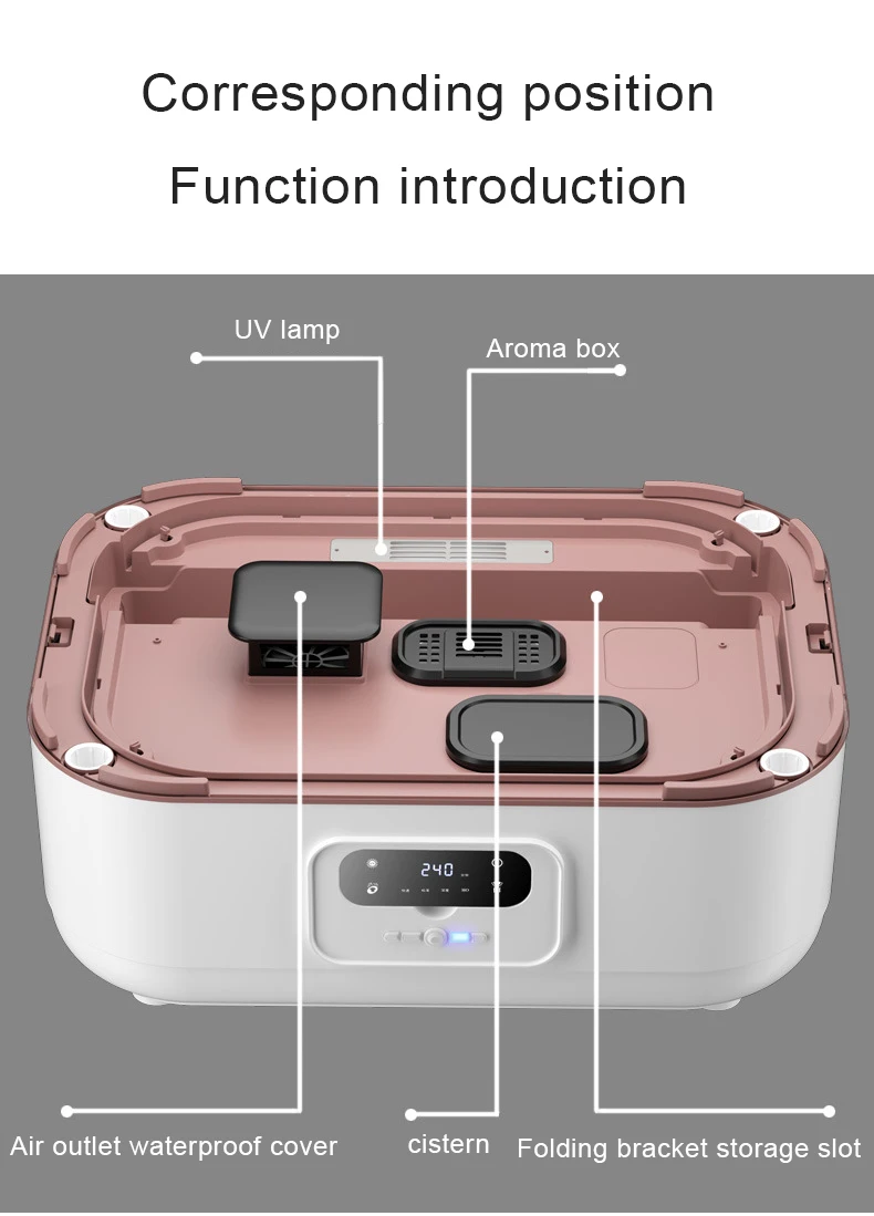 Smart Steam Clothes Care Machine - Sterilization & Mite Removal