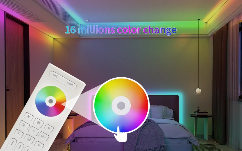 2.4G RF 4 Zone Wireless RGB RGBW RGBCCT LED Remote Controller| Alibaba.com