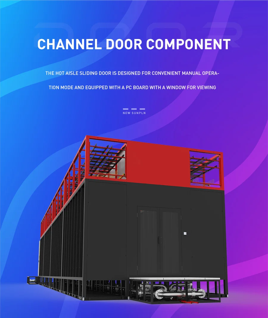 Prefabricated Data Center Skid POD Customized Server Rack ...