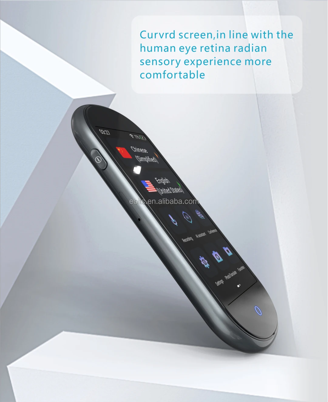 Multilingual Support Voice Translator Device - Portable & Accurate