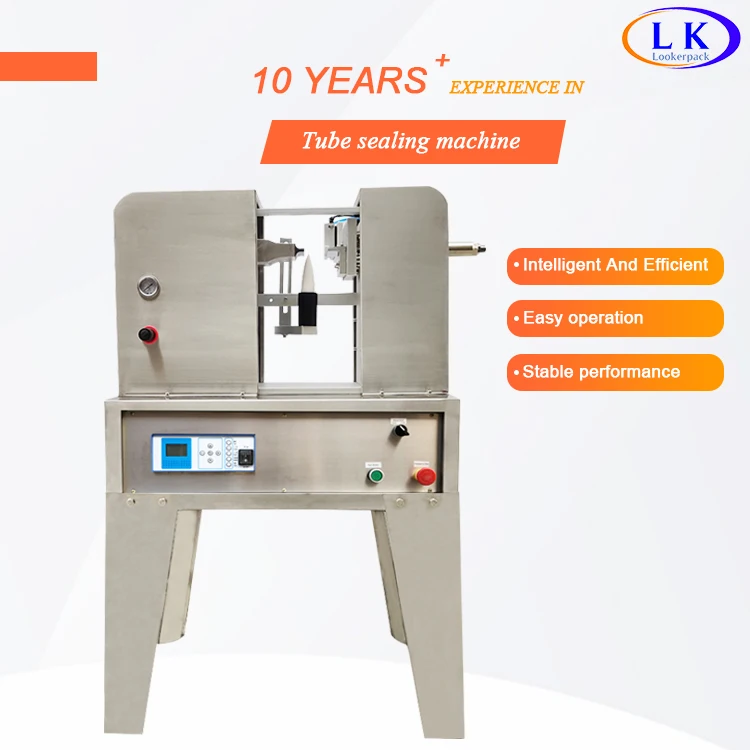 Compact Model Semi Automatic Plastic Laminated Soft Tube Sealer Packing Sealing Machine - Buy ...