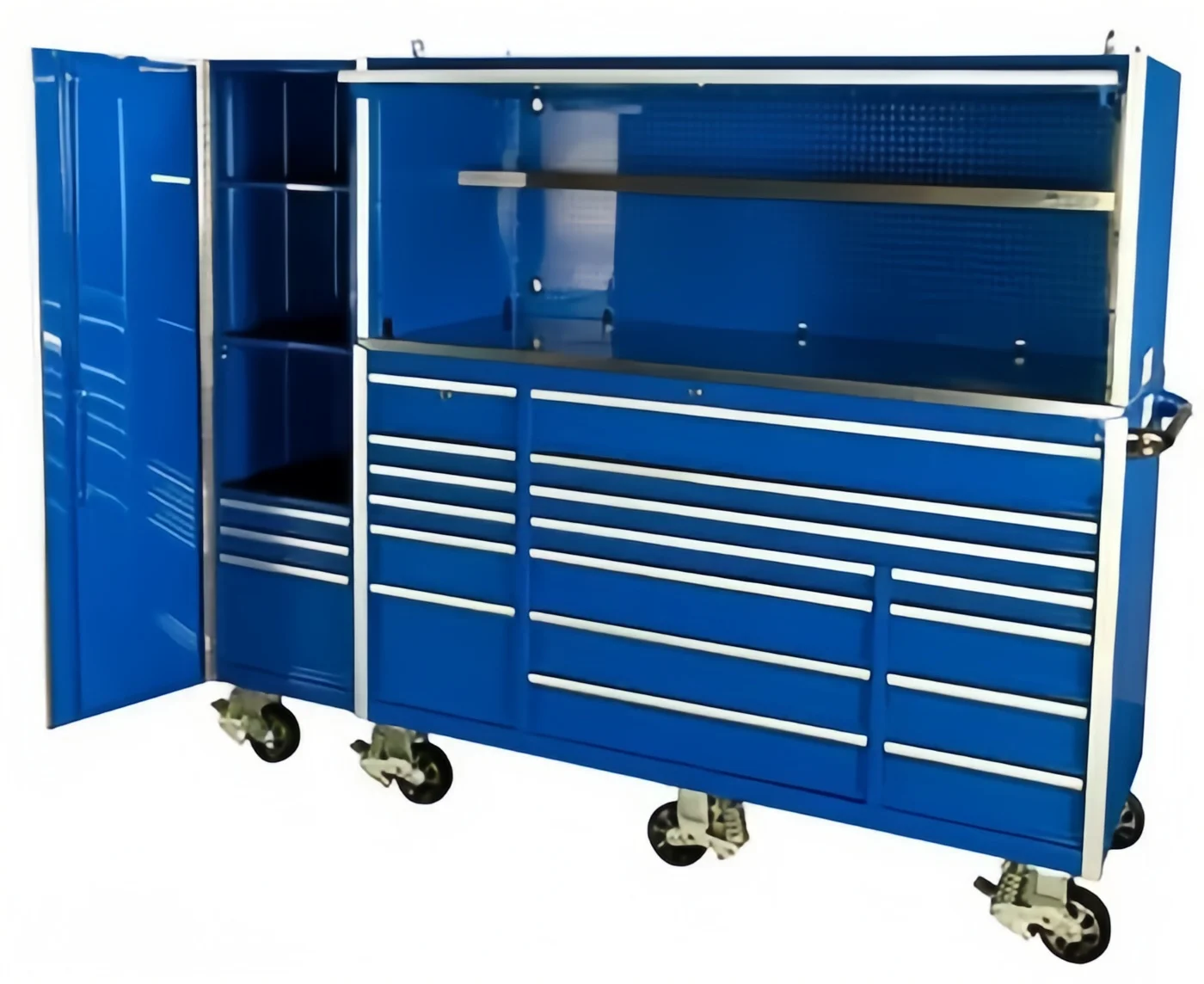 High Quality Iron 72" Tool Chest On Wheels Heavy Duty Garage Cabinet ...