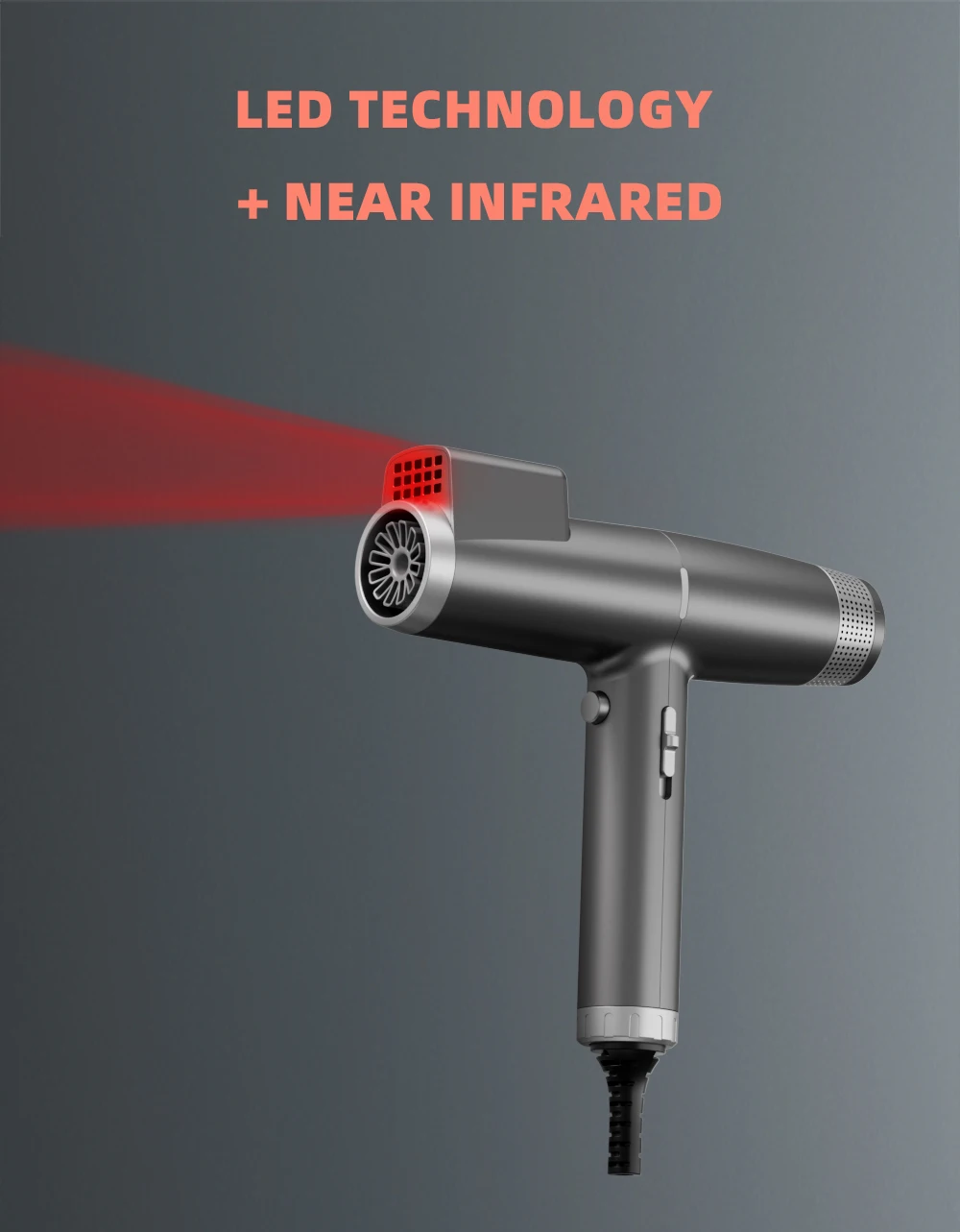 Professional Leafless Brushless Motor Infrared Bldc Ionic Hair Dryer ...