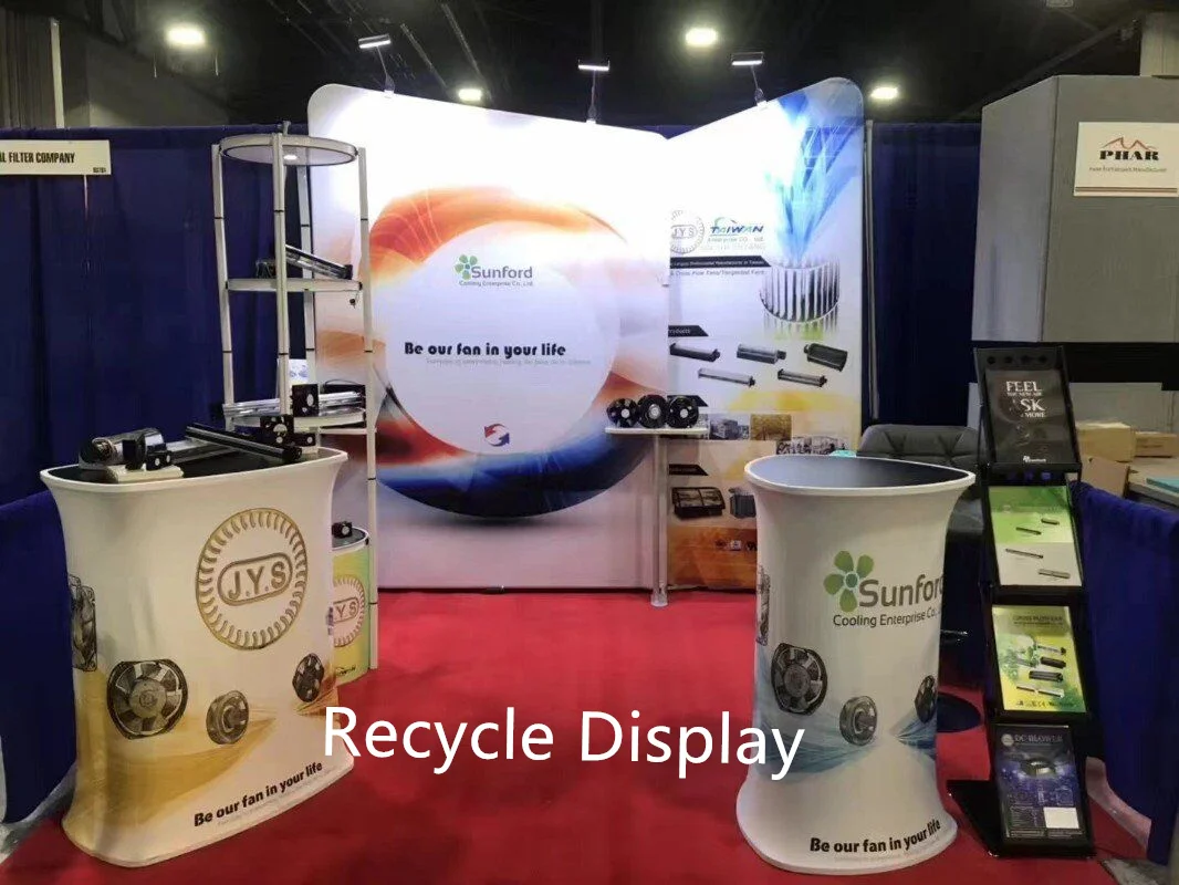 10x10ft Trade Show Booth Shelf Display Backdrop Banner Stand