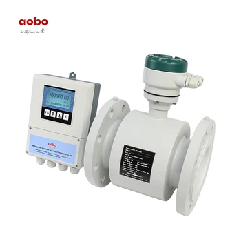 Bi Directional 4-20ma Output Industural Water Flow Electromagnetic Flowmeter Dn6-dn2000 - Buy 4 ...