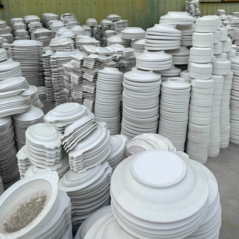 Hot Sell Cheap Restaurant Ceramic Bulk Breakable Plates Bowls Saucers ...