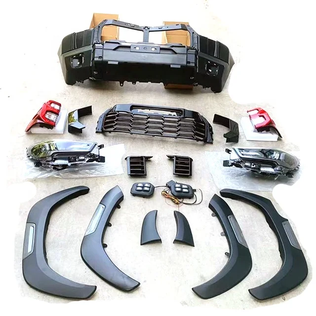 2022+ Hilux Revo Rocco 16-21 Modified Body Kit Tundra Style Upgrade ...