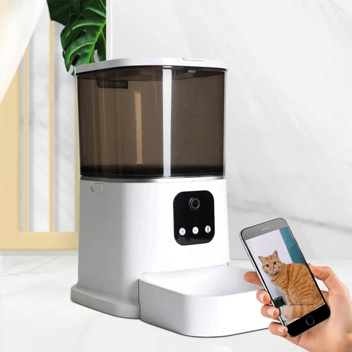 Hot Sale Heavy Duty 6l Tuya Remote App Wifi Mobile Automatic Dog Cat ...