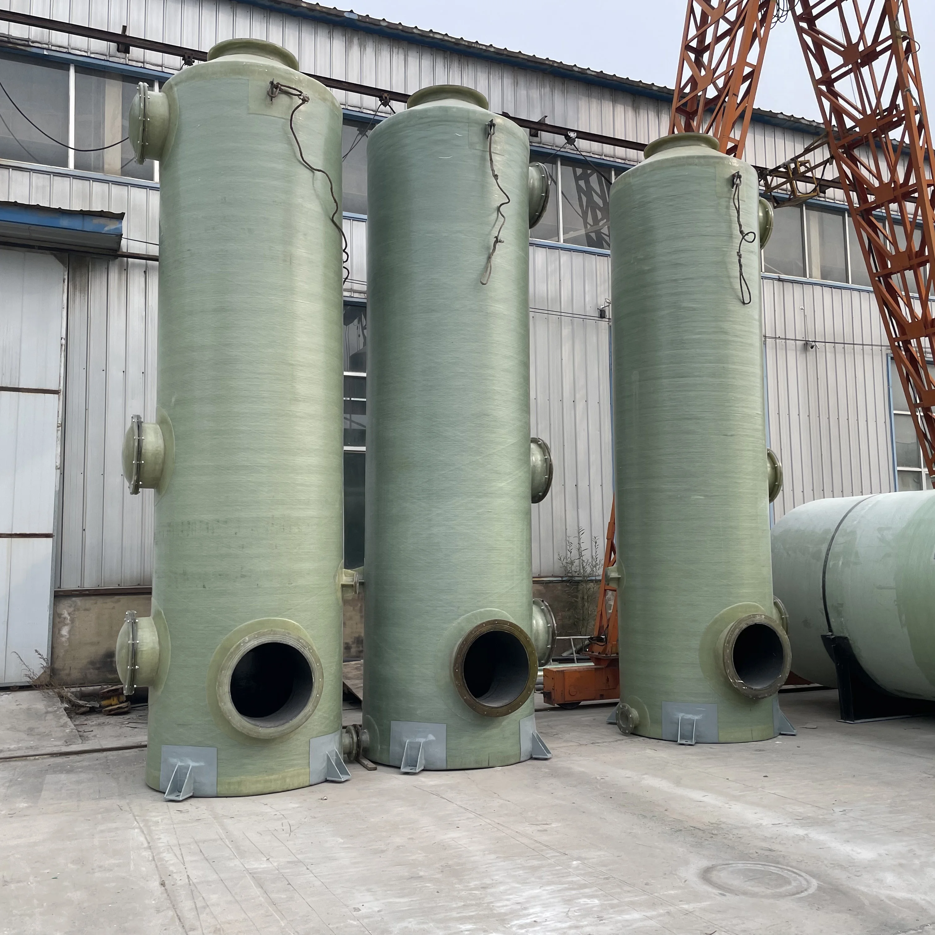 High Efficiency Industrial Gas Scrubber Wet Dust Collector Waste Gas ...