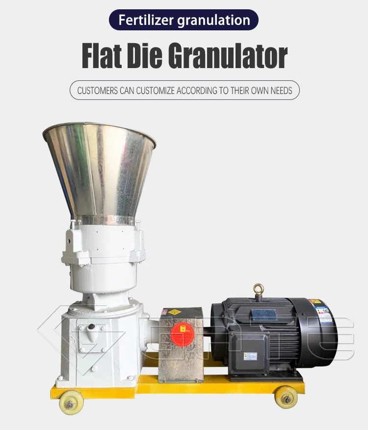 Gate Fertilizer Pelletizer Machine Fish Feed Machine Pellet Feed ...