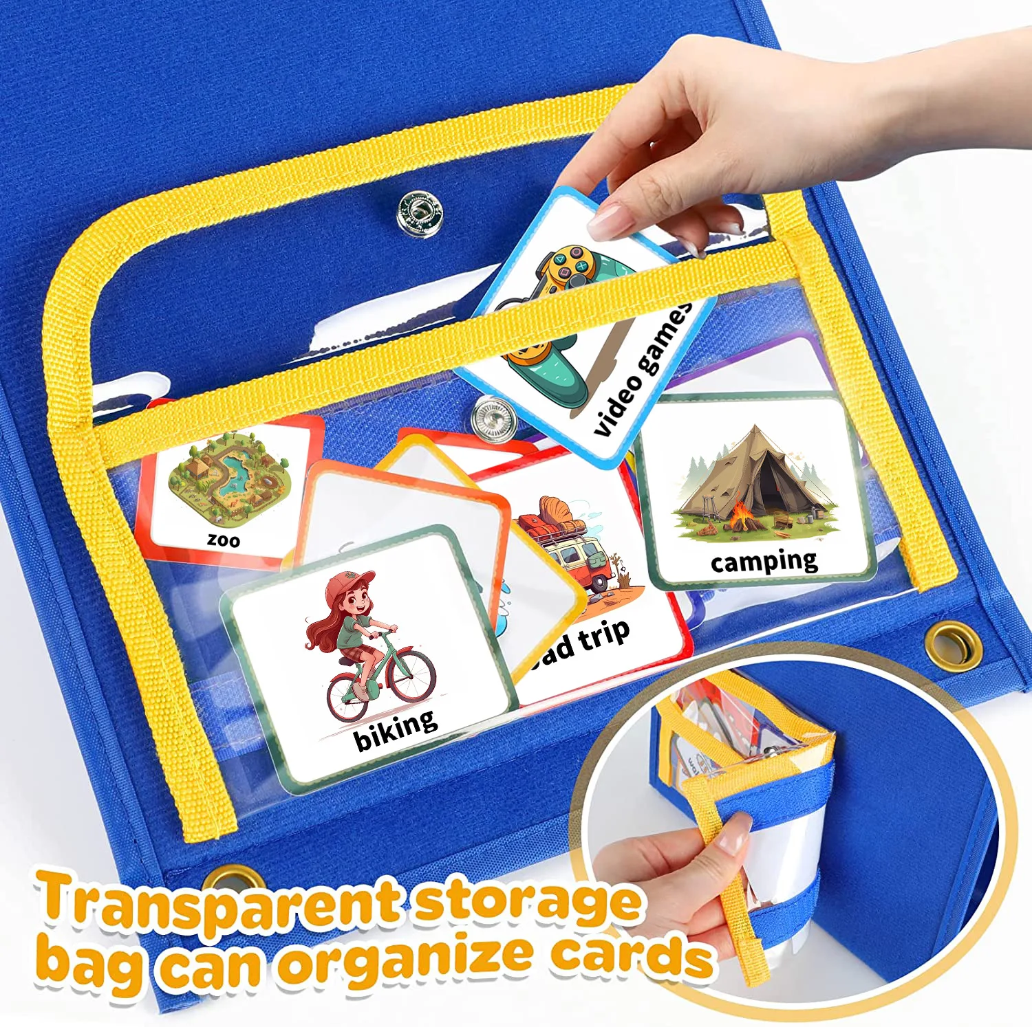 Children Visual Schedule Calendar Chart Montessori Toys Home School ...