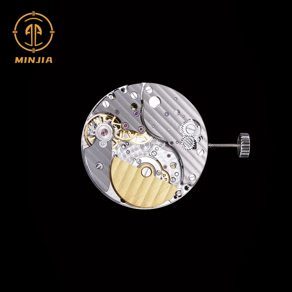 Luxury Slim Microrotor Mechanical Movement 5015A Watch