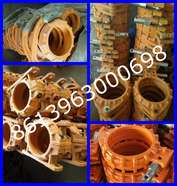 SANY DN125 5" Concrete Pump Pipe Coupling 130BAR Snap Clamp - Durable ...