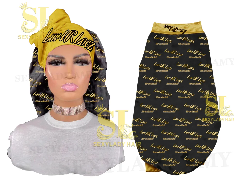 Satin Cute Kids Bonnets Logo Custom Adjustable Draw String Silk Baby ...